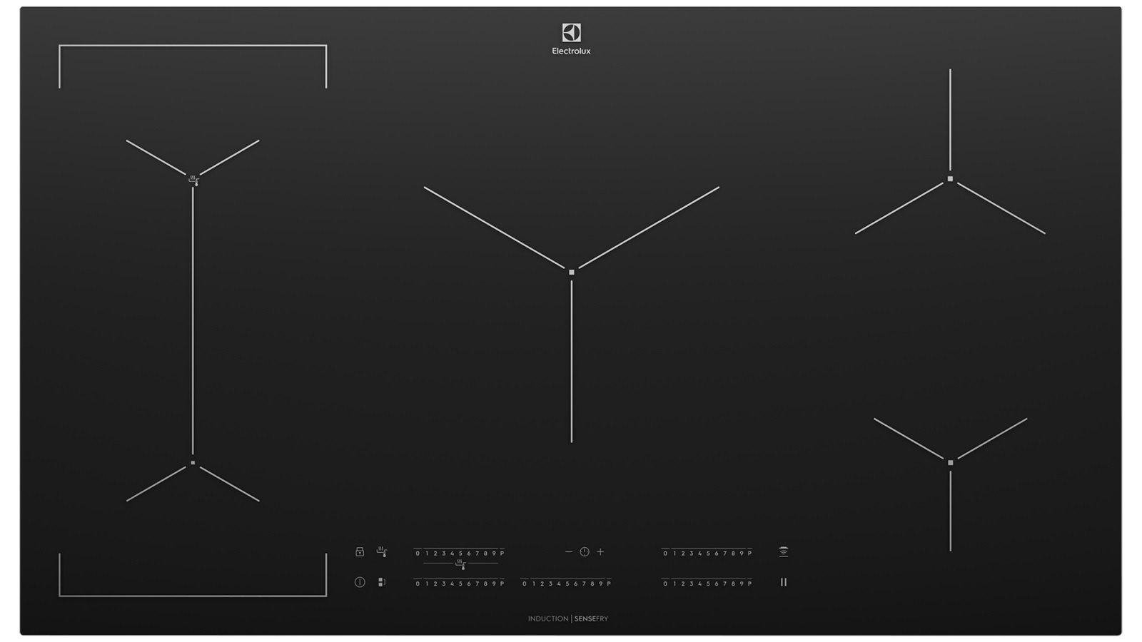 Electrolux 900mm UltimateTaste 900 Pyrolytic Oven with 5 Zone Induction ...