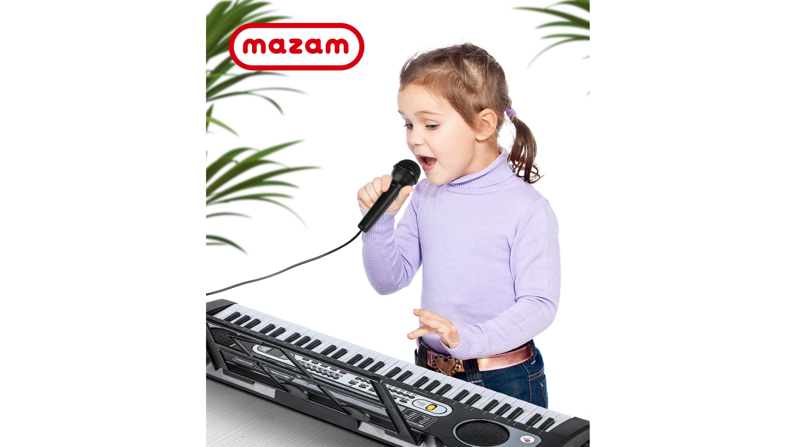 Mazam 61 Keys Piano Keyboard Electronic Musical Toy Gift with ...