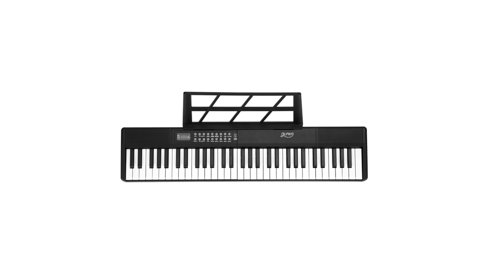 Alpha 61 Key Foldable Electronic Piano Keyboard with Carry Bag | Harvey ...