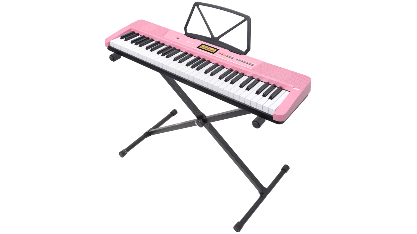 Karrera CHJ-291 61-Key Electronic Keyboard with LCD and Touch Response ...