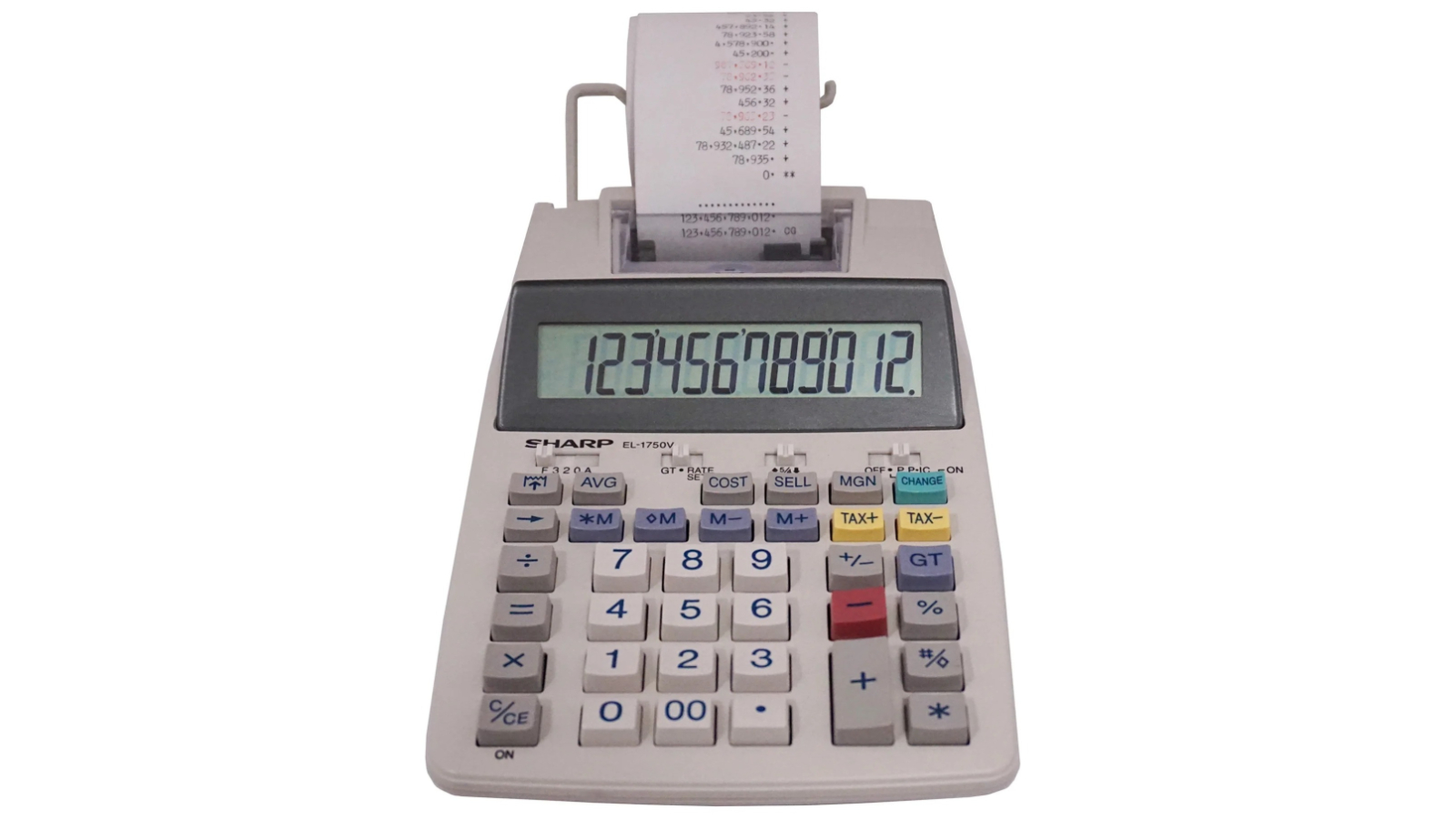 Sharp El-1750V Printing Calculator | Harvey Norman