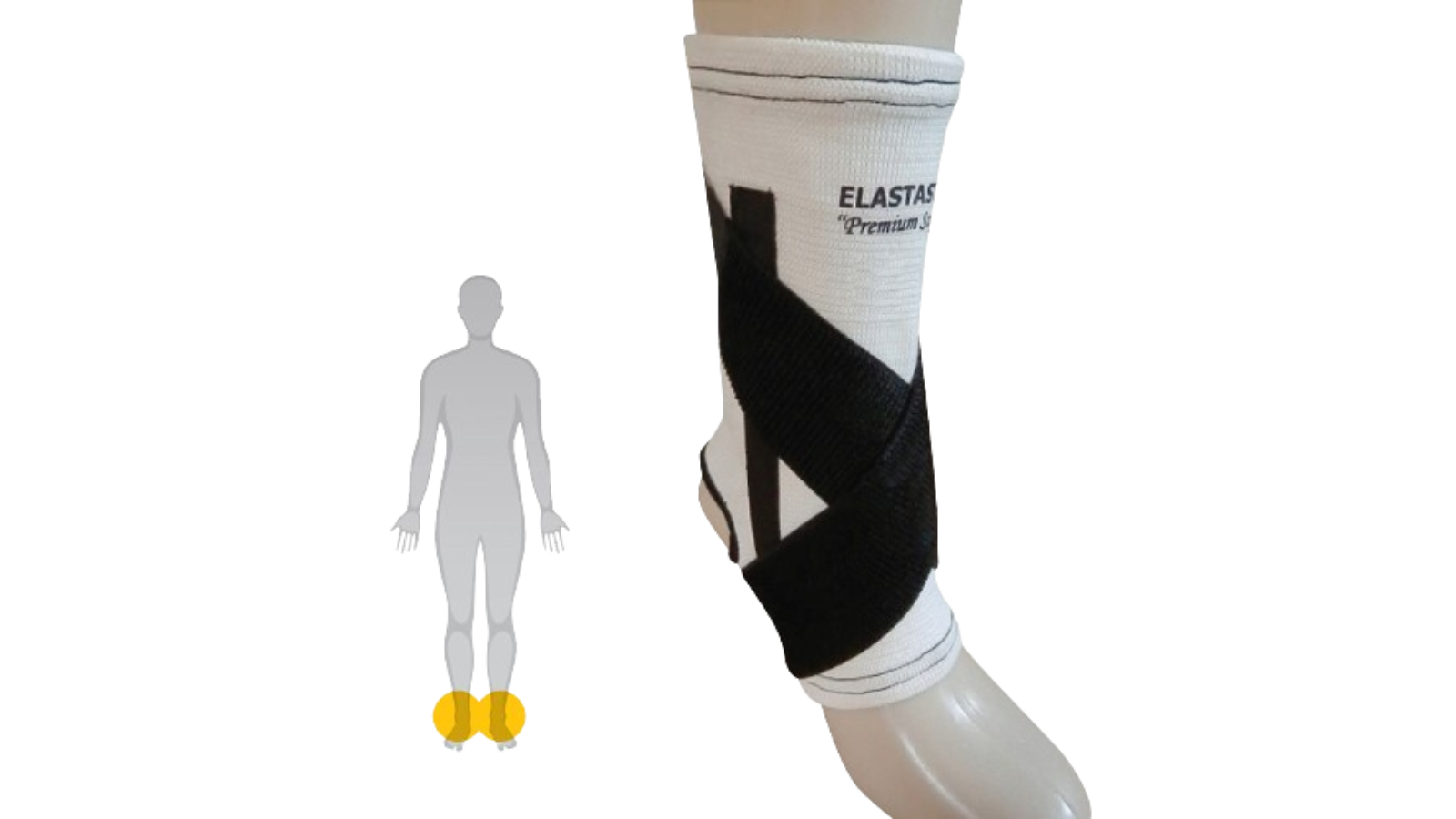 Elastastrap Compression Premium Sport Ankle Stabiliser - Large | Harvey Norman