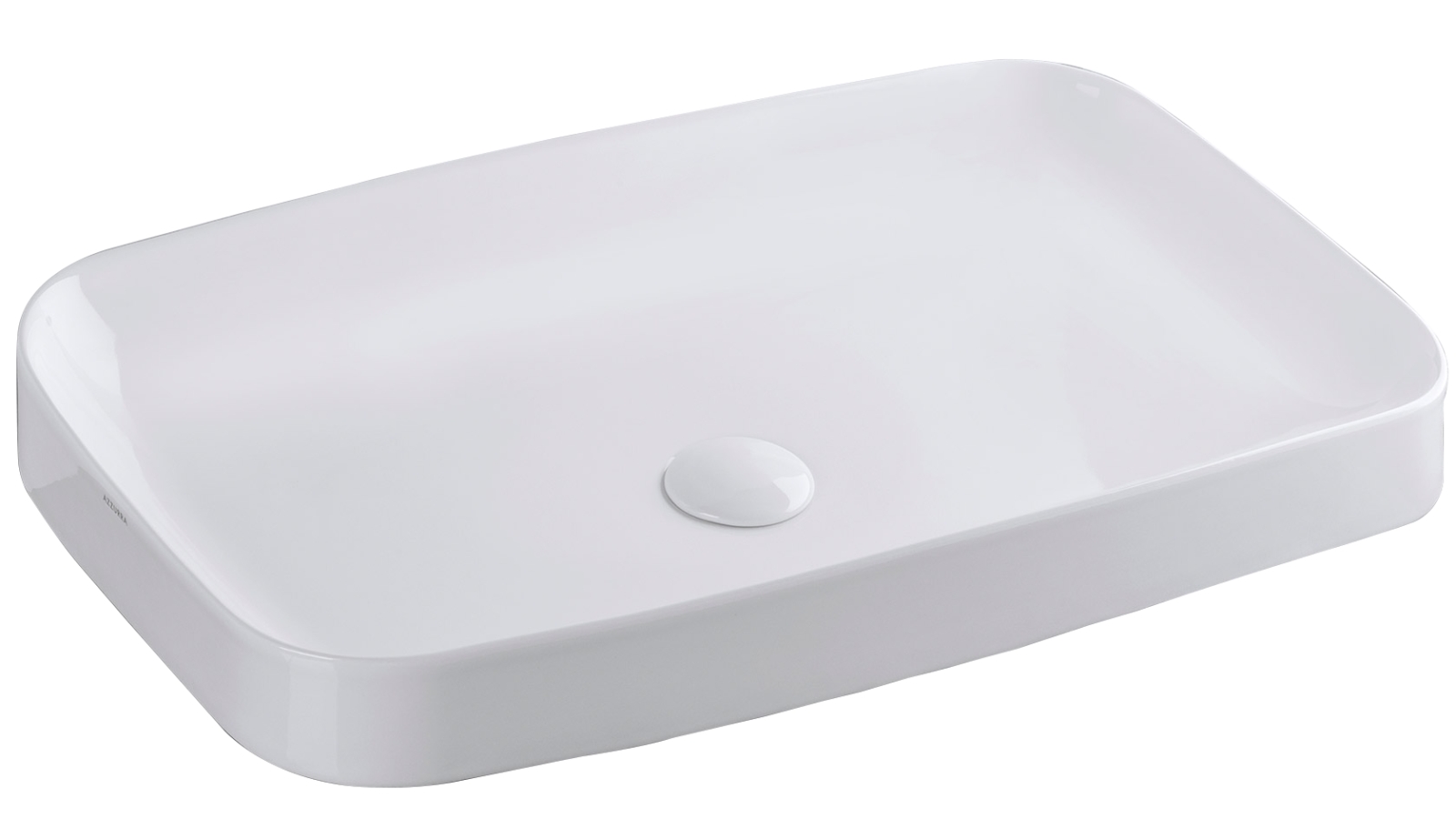 Studio Bagno Element 60 Bench Basin - Gloss White | Harvey Norman