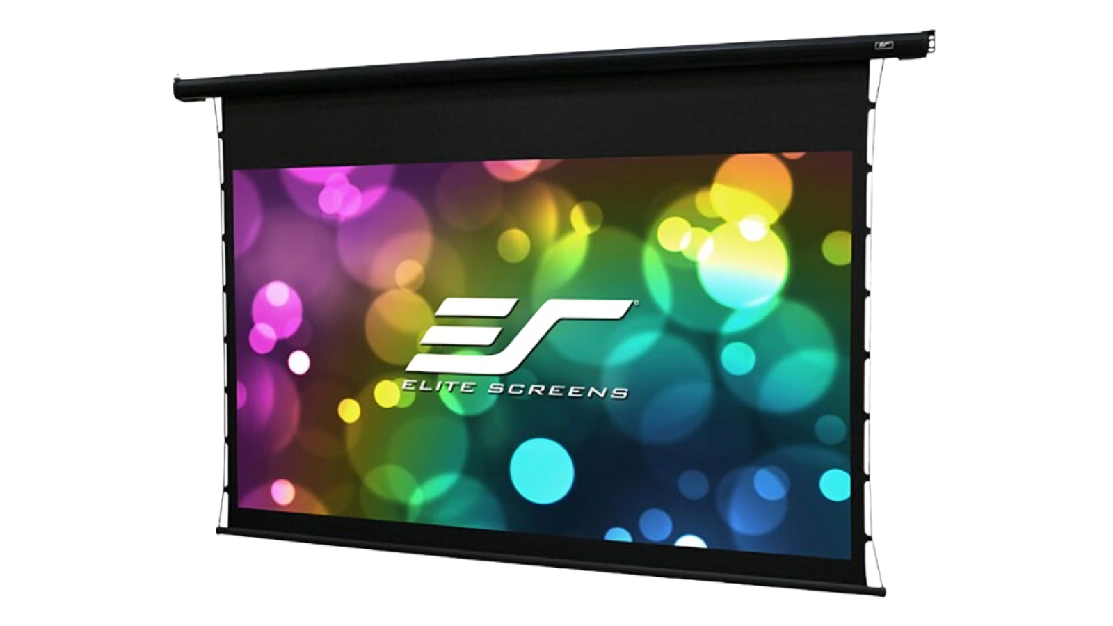 Elite Screens ELECTRIC100HT 16:9 Spectrum Tab Tension Black Case ...