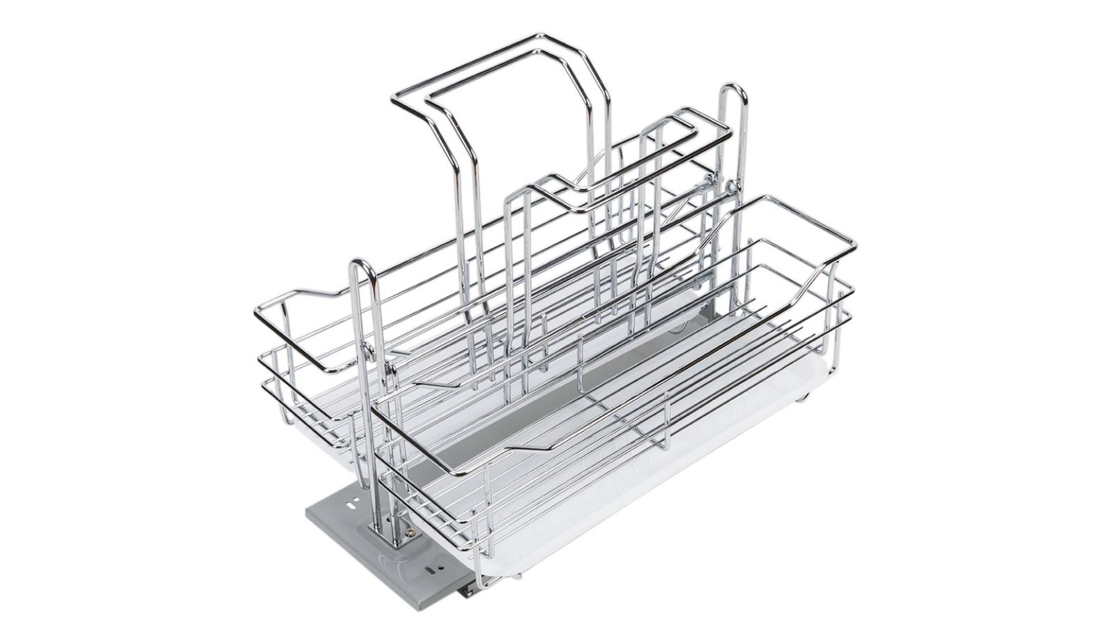 Elite Pull-Out Undersink Detergent Organiser/Storage Caddy - Chrome ...