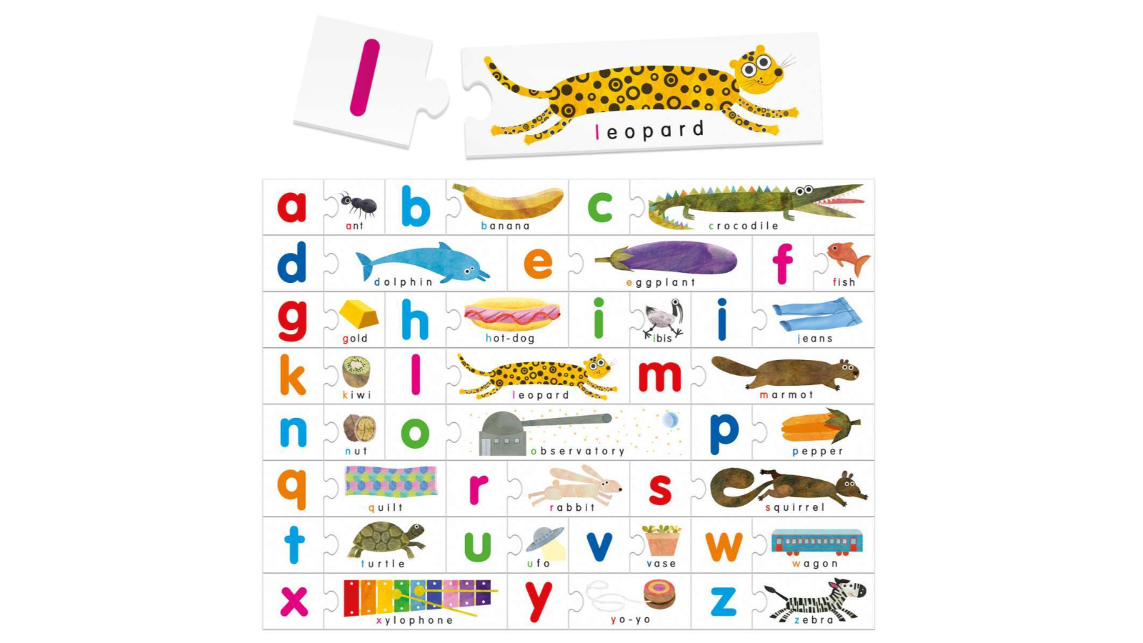 Headu Montessori Touch ABC Alphabet Puzzle Educational Game - 3-6 year ...