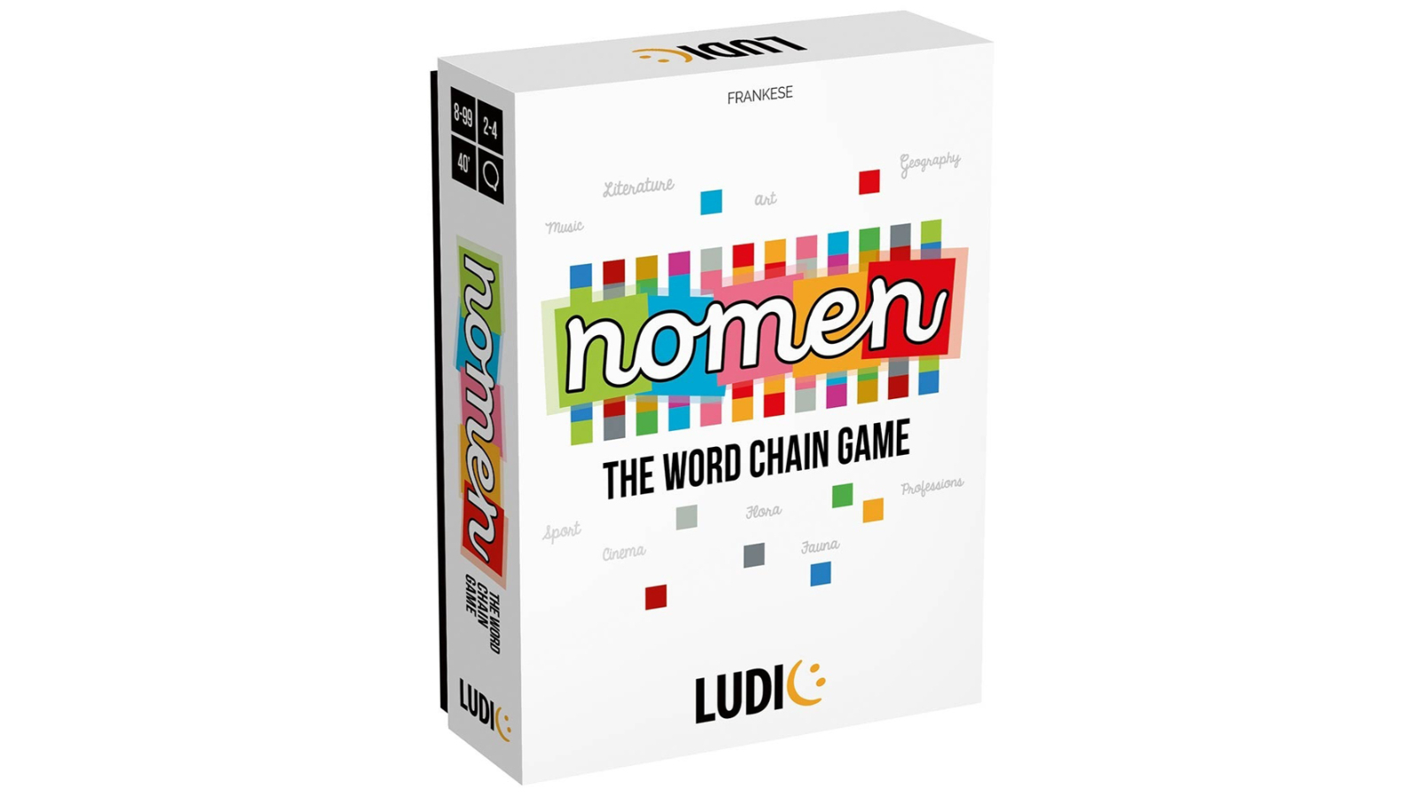 Ludic Nomen the Word Chain Game Activity Cards with Spinner - 6 year+ | Harvey Norman