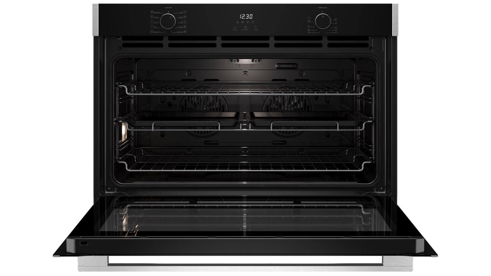 Euromaid 900mm 10-Function Built-in Oven - Stainless Steel | Harvey Norman
