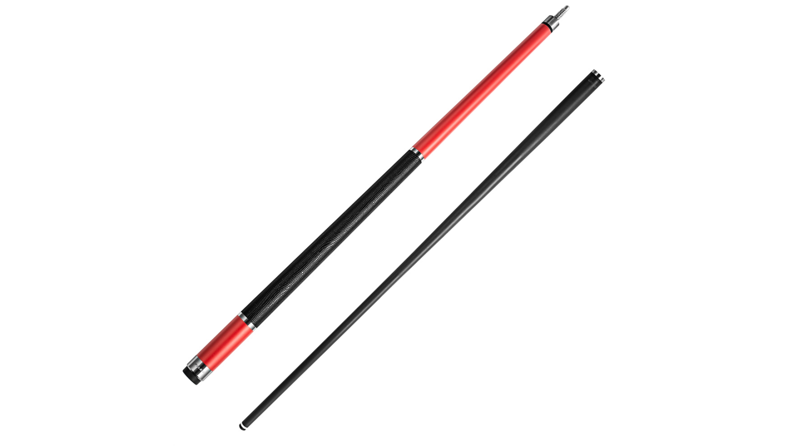 Grafex Gladiator Carbon Fibre Snooker and Pool Cue with 9mm Tip - Red ...
