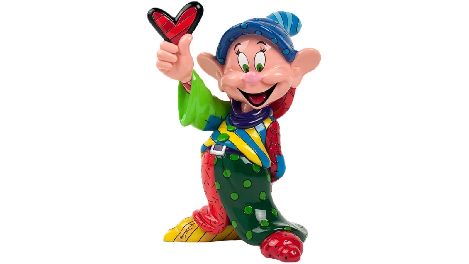 Disney Britto Dopey Large Figurine - 21cm | Harvey Norman