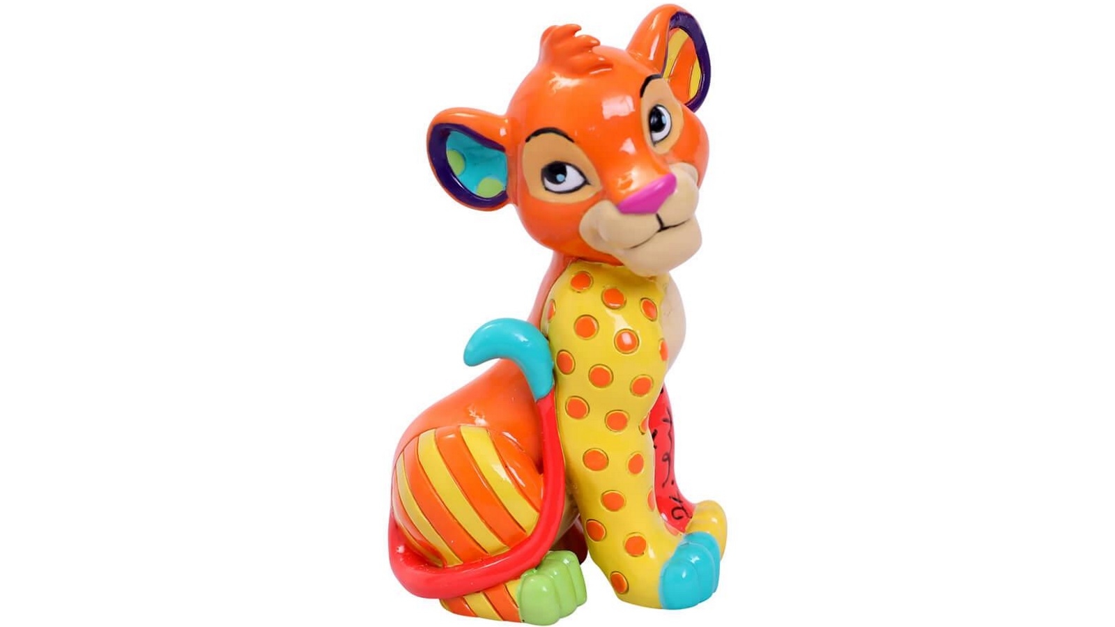 Disney Britto Simba Sitting Mini Figurine - 9cm | Harvey Norman
