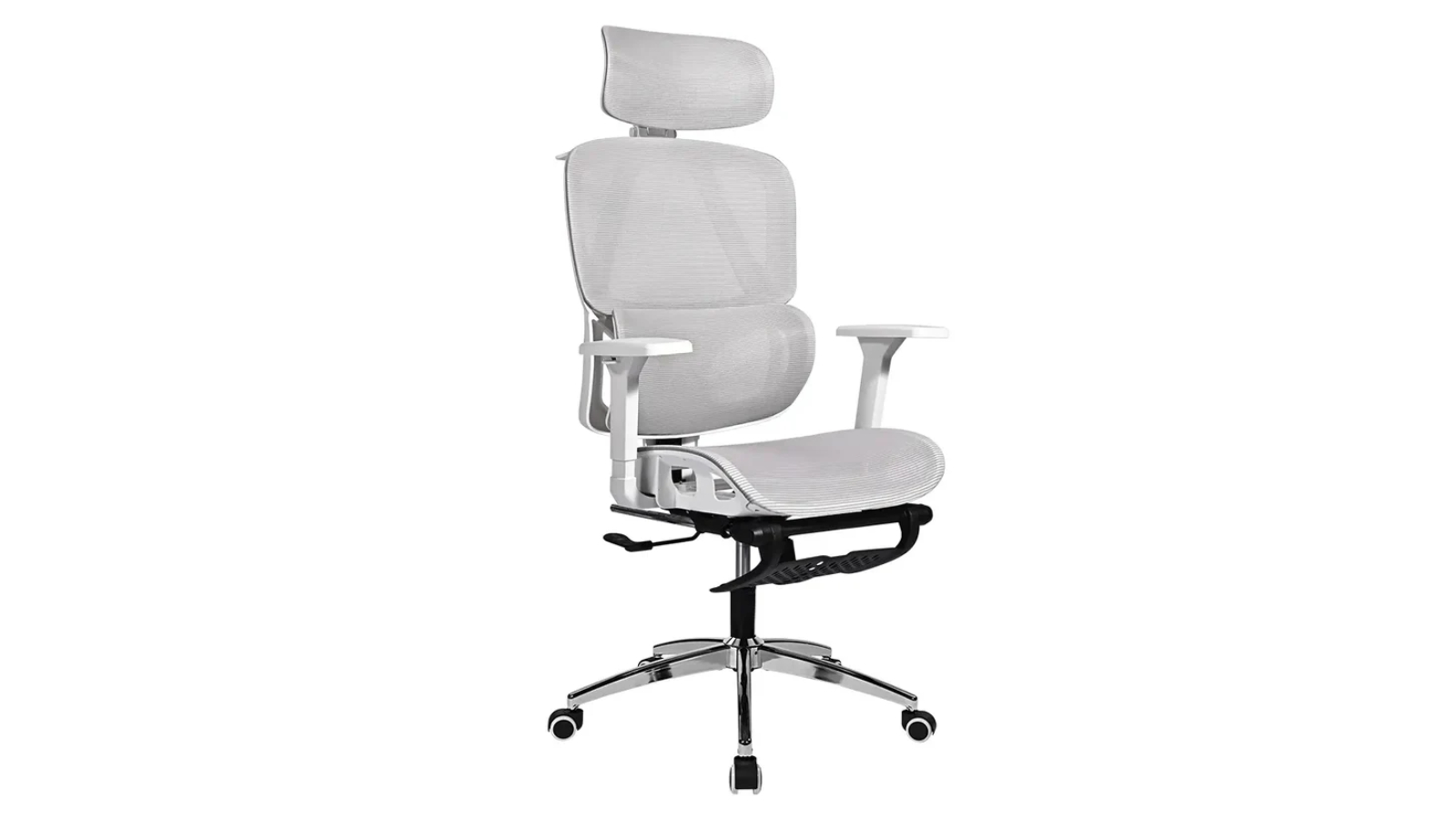 Furb High Back Ergonomic Office Chair with Breathable Mesh - Grey ...