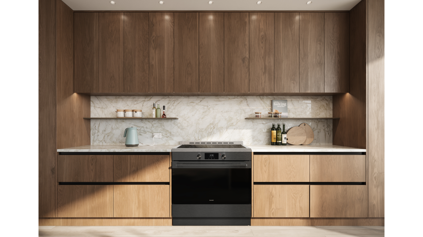 Euromaid 90cm 10 Function Induction Freestanding Cooker - Dark ...