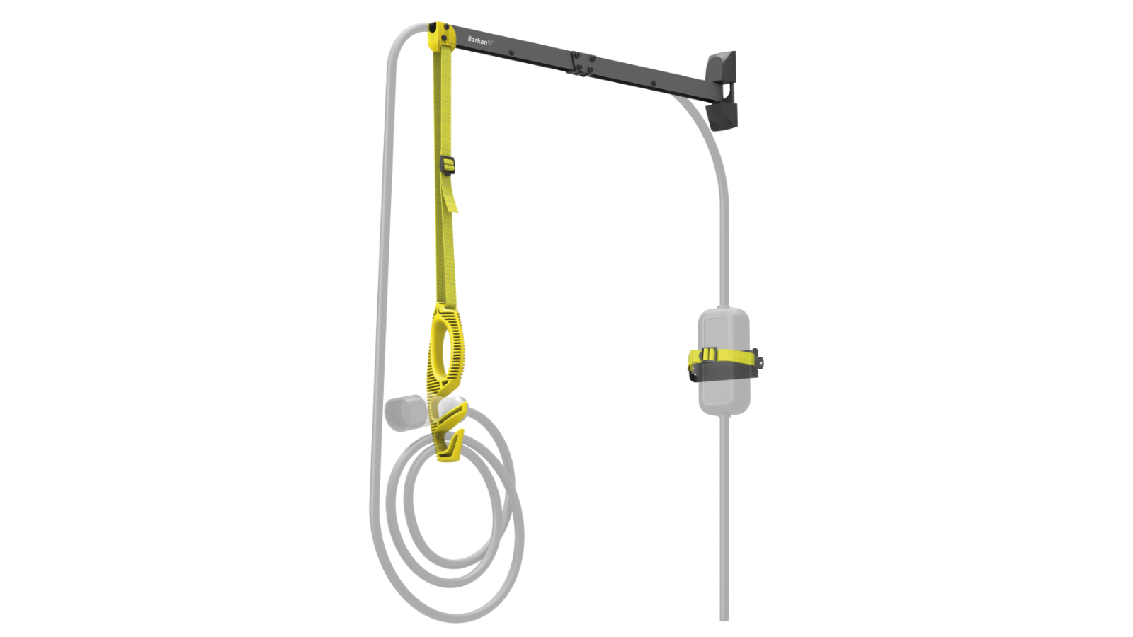 Barkan 80cm Protective EV Charging Cable Wall Arm | Harvey Norman