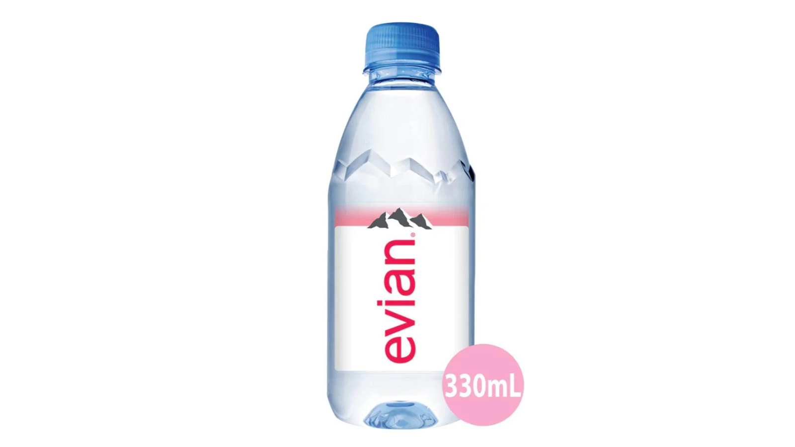 Evian Box of 24 Natural Mineral Water Bottle - 330ml | Harvey Norman