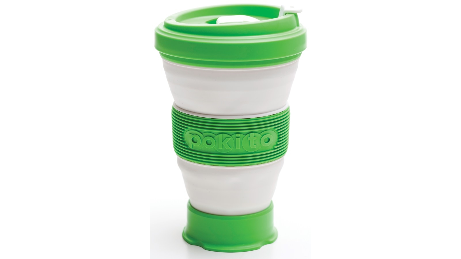 Pokito Single Evo Eco-Friendly Collapsible Cup - Lime | Harvey Norman