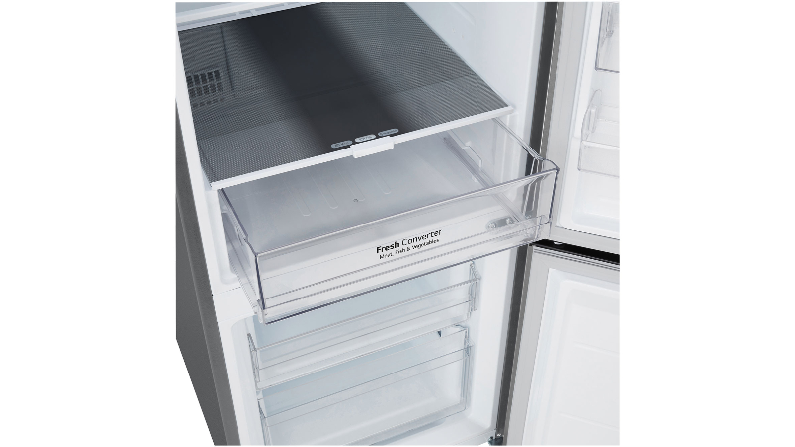 LG 335L Bottom Mount Fridge with Door Cooling in Stainless Finish ...