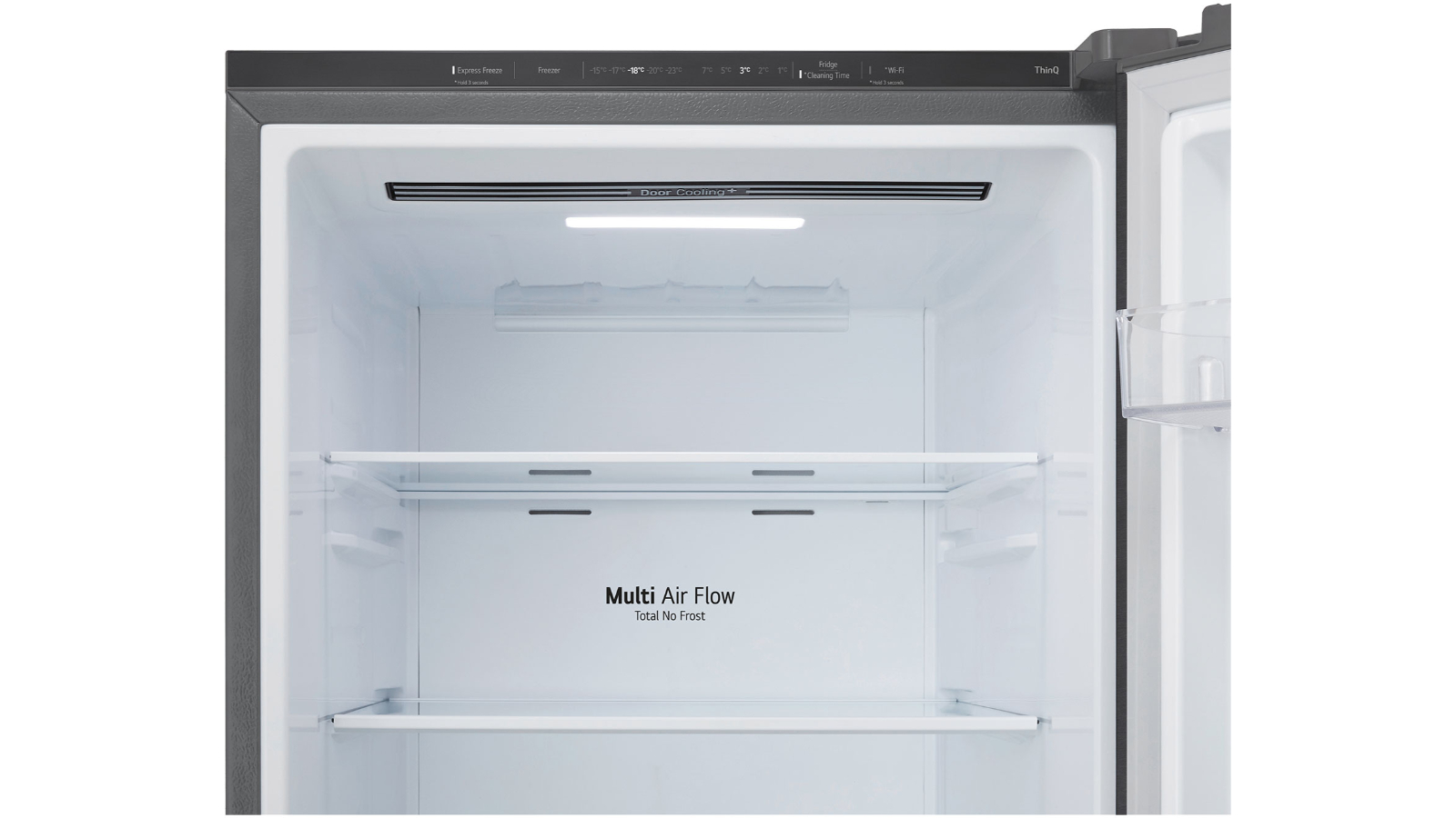 LG 335L Bottom Mount Fridge with Door Cooling in Stainless Finish ...