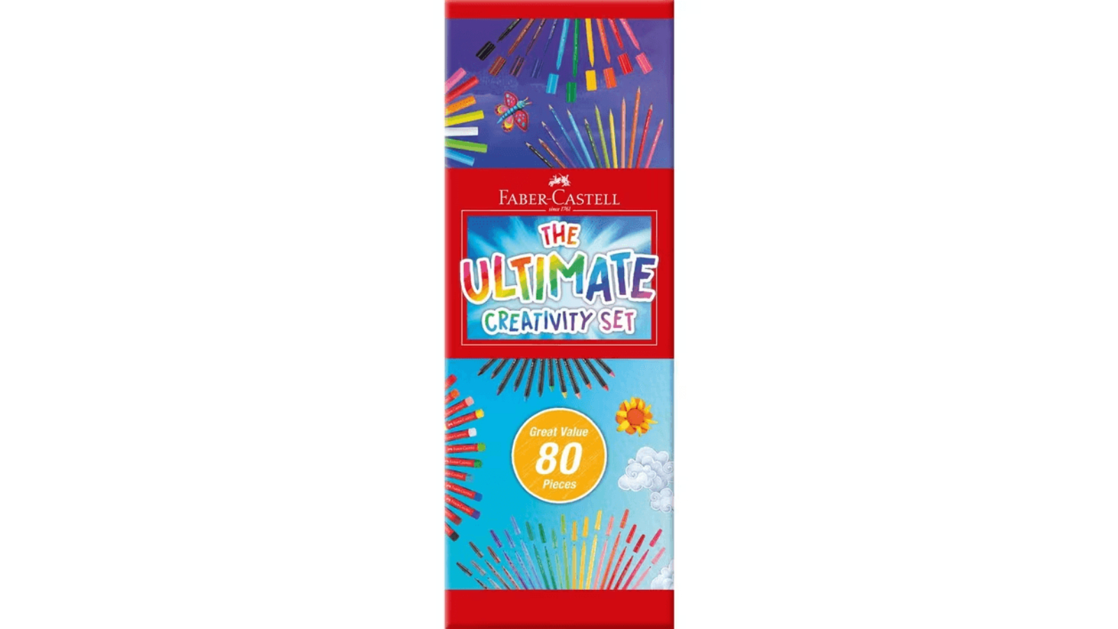 Faber Castell 80 Piece Ultimate Creativity Set | Harvey Norman