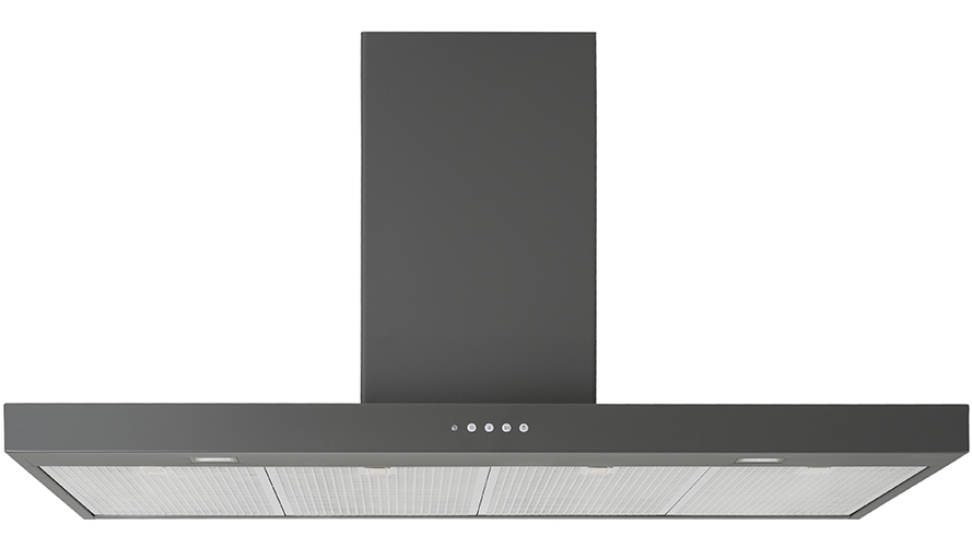 Falcon 110cm Infusion Canopy Rangehood - Slate | Harvey Norman