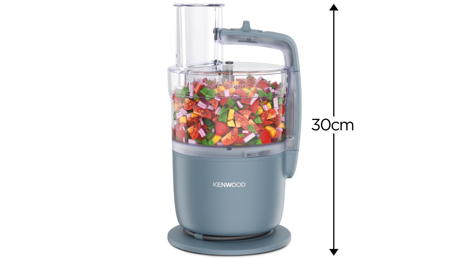 Kenwood MultiPro Go Food Processor - Storm Blue | Harvey Norman