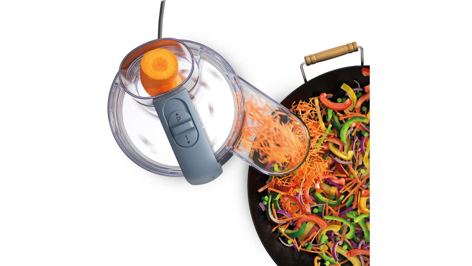 Kenwood MultiPro Go Food Processor - Storm Blue | Harvey Norman