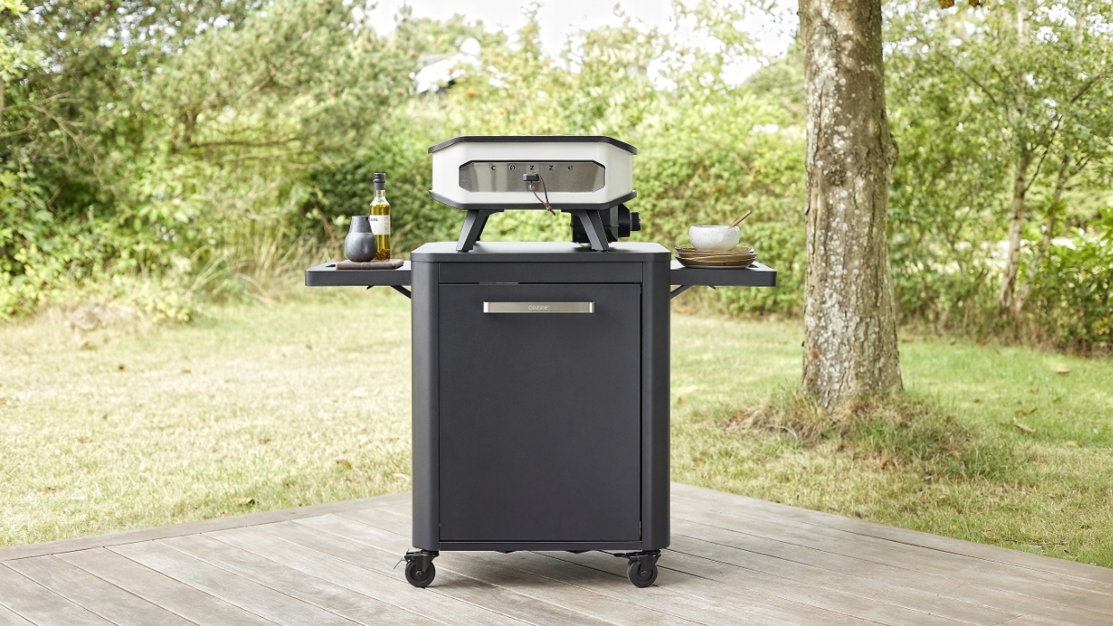 Cozze 1-Door Premium Outdoor Roller Table | Harvey Norman