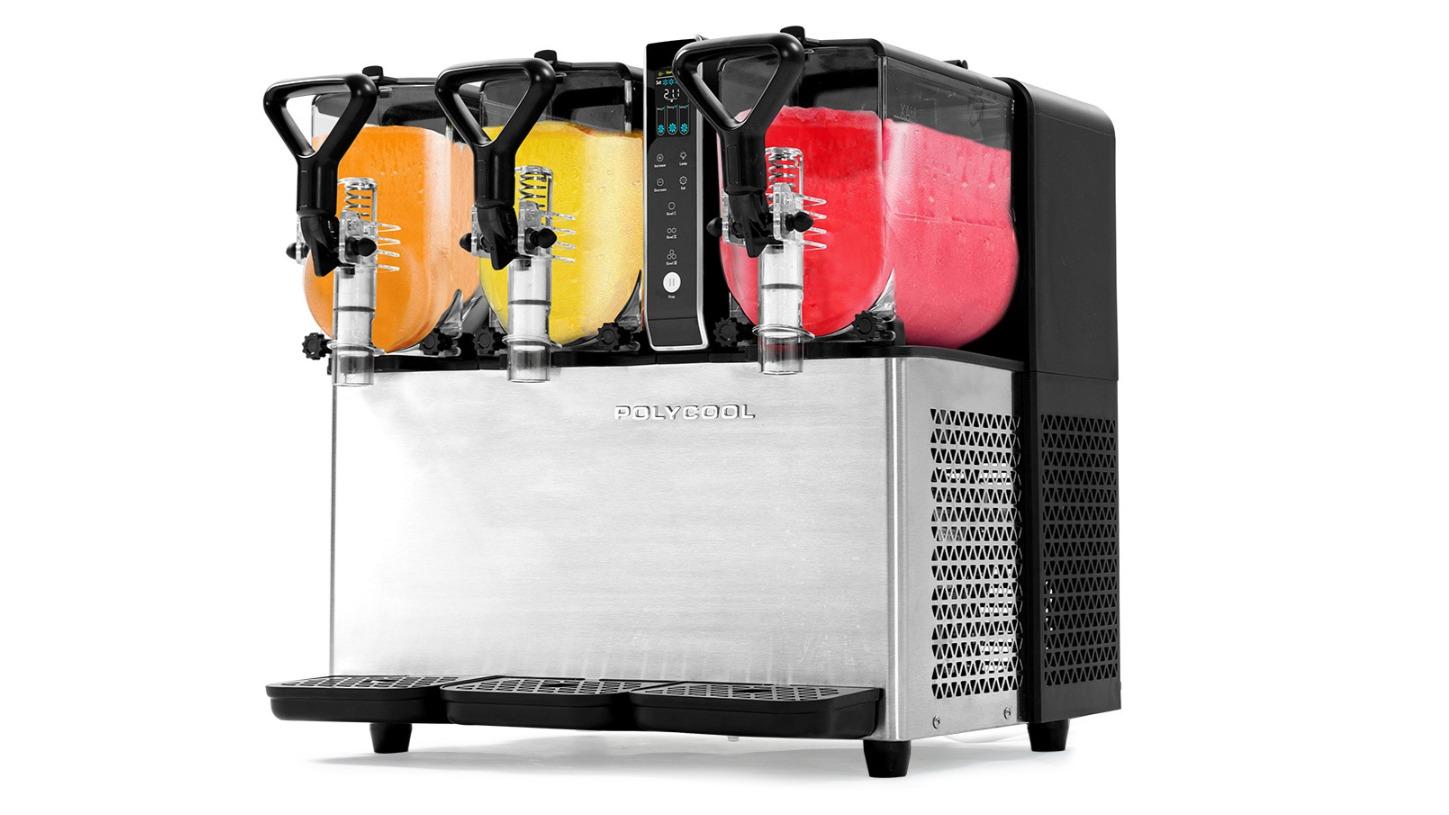 PolyCool Triple Tank Slushie Machine - 9 Litre | Harvey Norman
