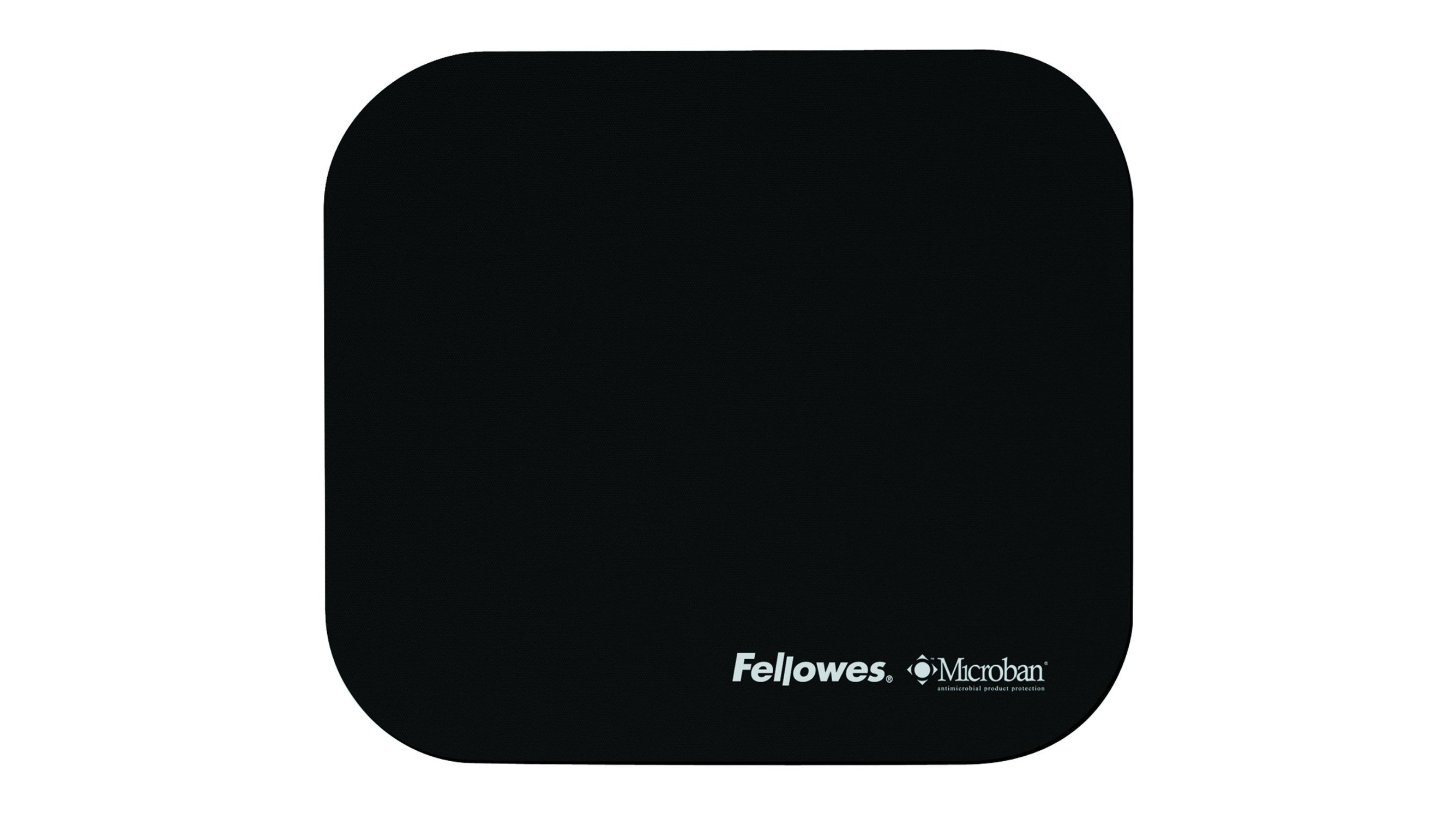 Fellowes Mouse Pad With Microban Product Protection - Black | Harvey Norman