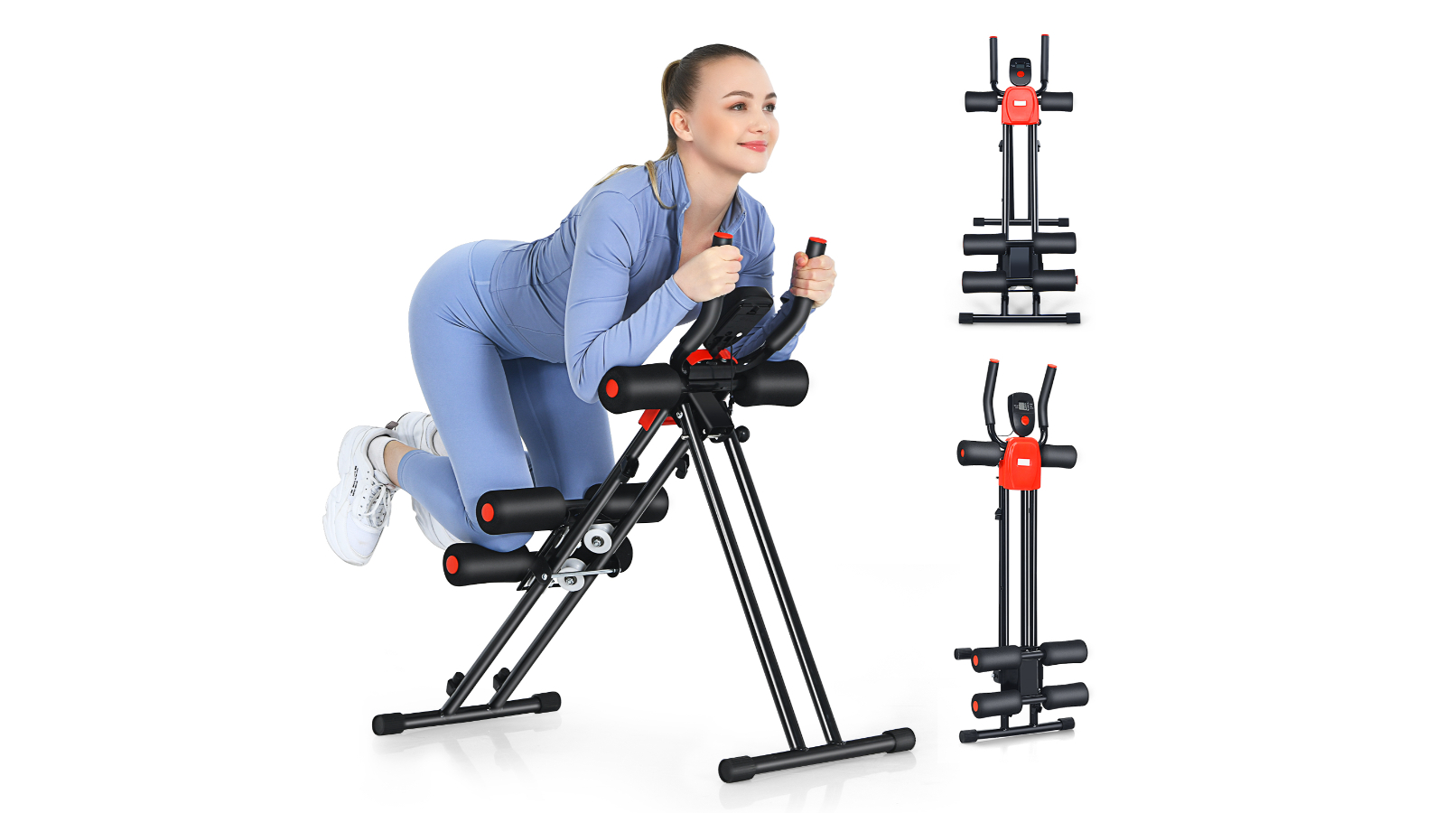Costway AB Coaster Core Workout Machine and Waist Trainer | Harvey Norman
