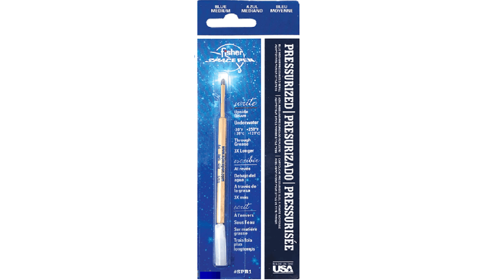 Fisher Space Pen Refill Ballpoint Fine Nib - Blue | Harvey Norman