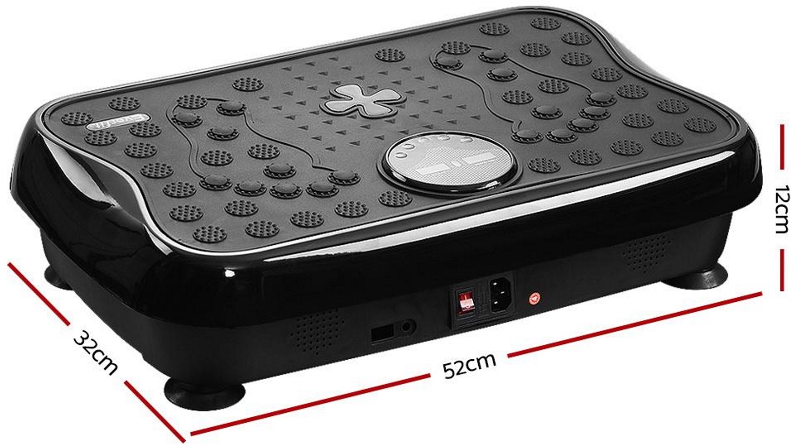 Everfit Weight Loss Body Shaper Vibration Machine - Black | Harvey Norman