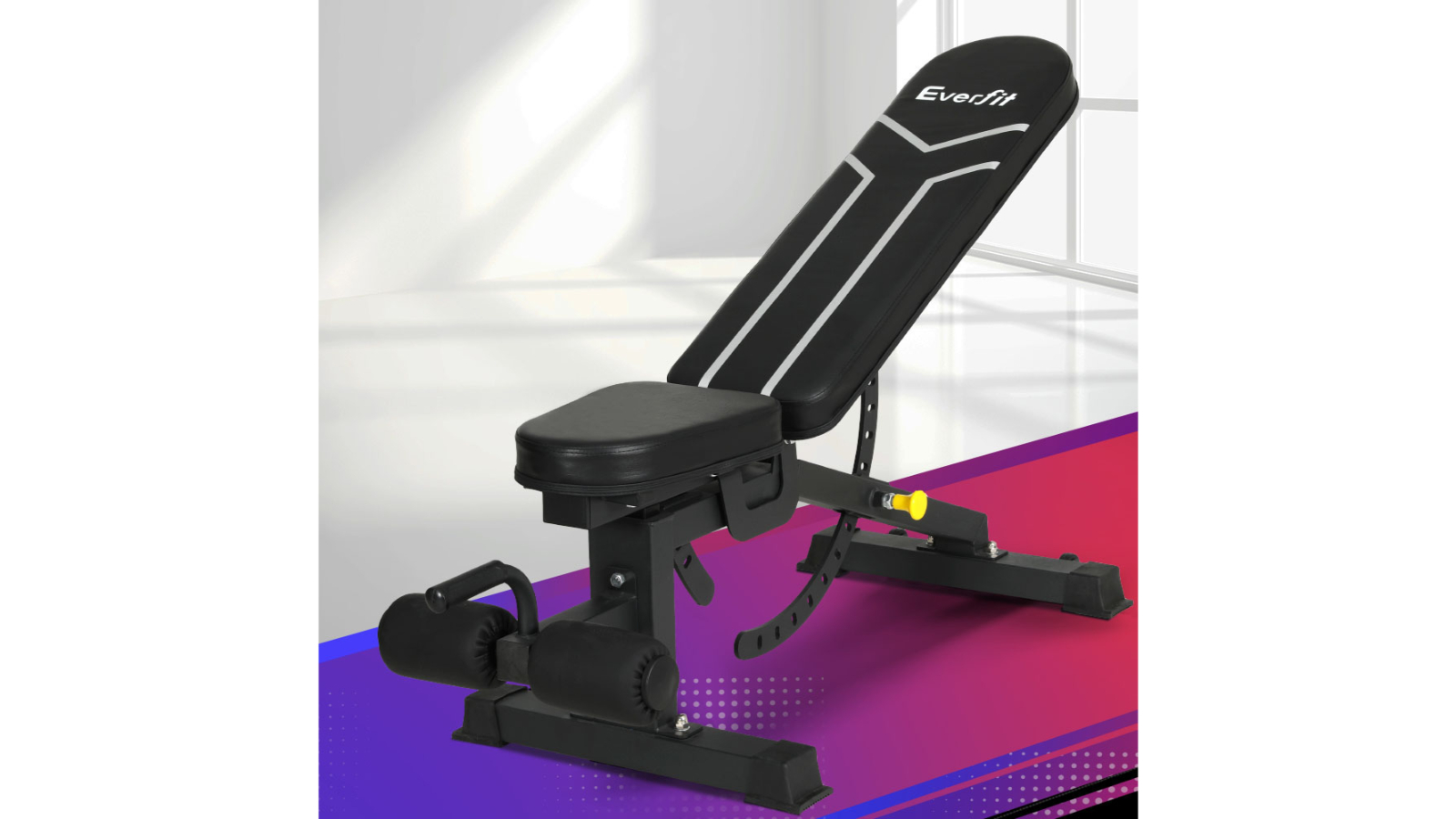 Everfit Adjustable FID Weight Bench Press Home Gym - 450kg | Harvey Norman