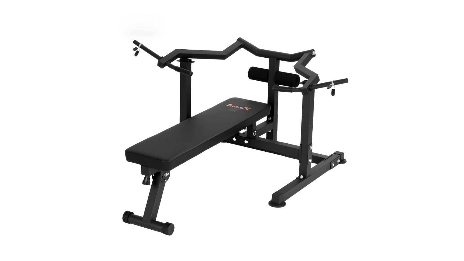Everfit Chest Press Folding Workout Bench - Black | Harvey Norman