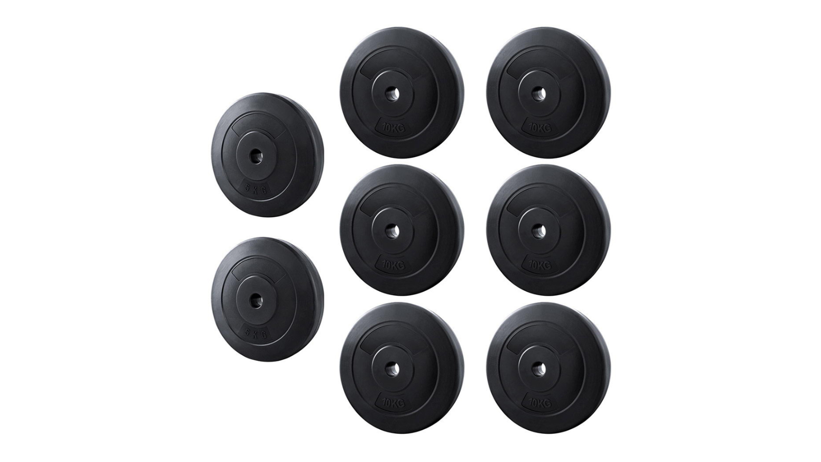 Everfit Barbell Weight Plates - 70kg | Harvey Norman