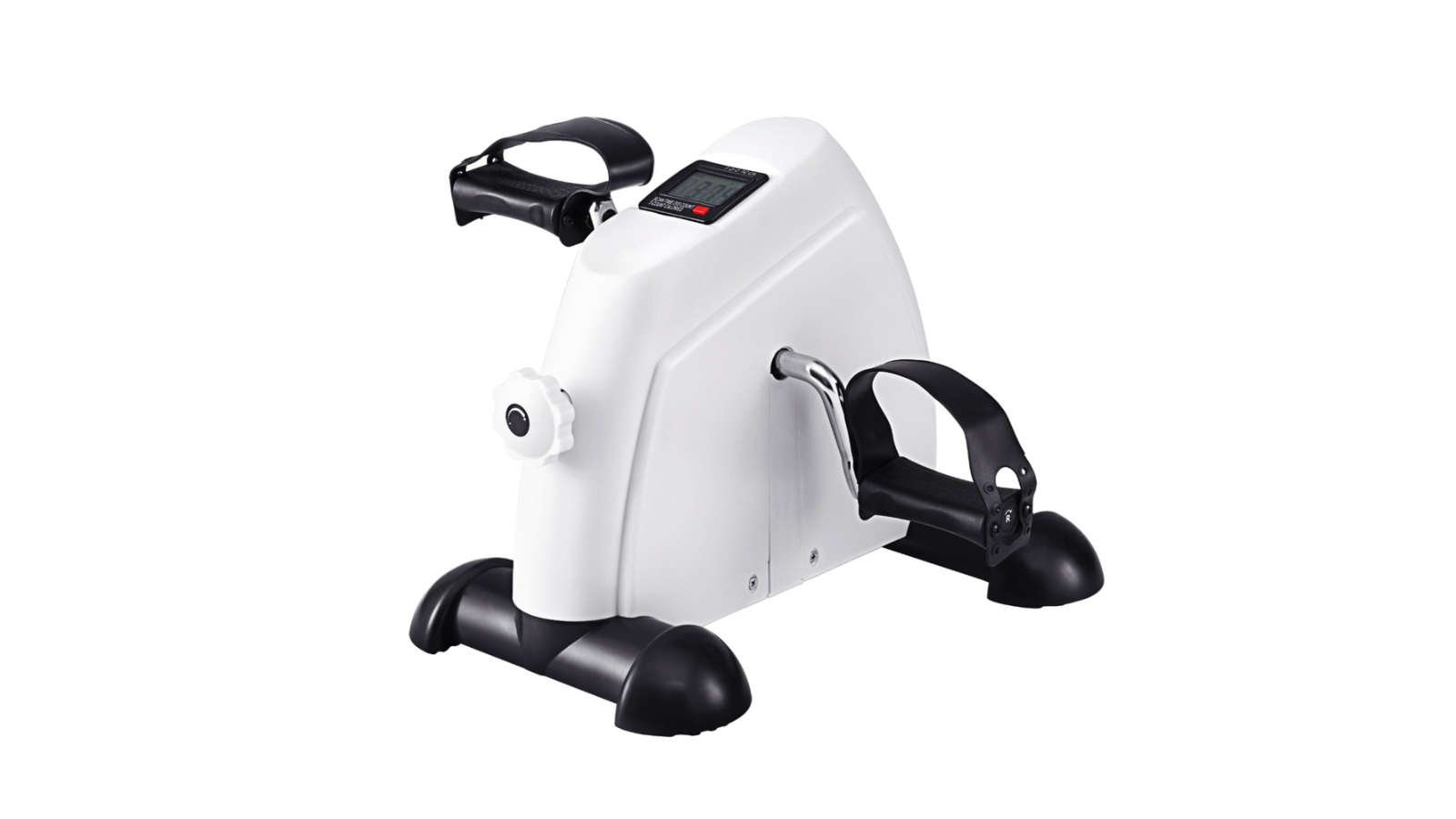 Everfit Mini Pedal Exerciser Cross Trainer Bike - White | Harvey Norman