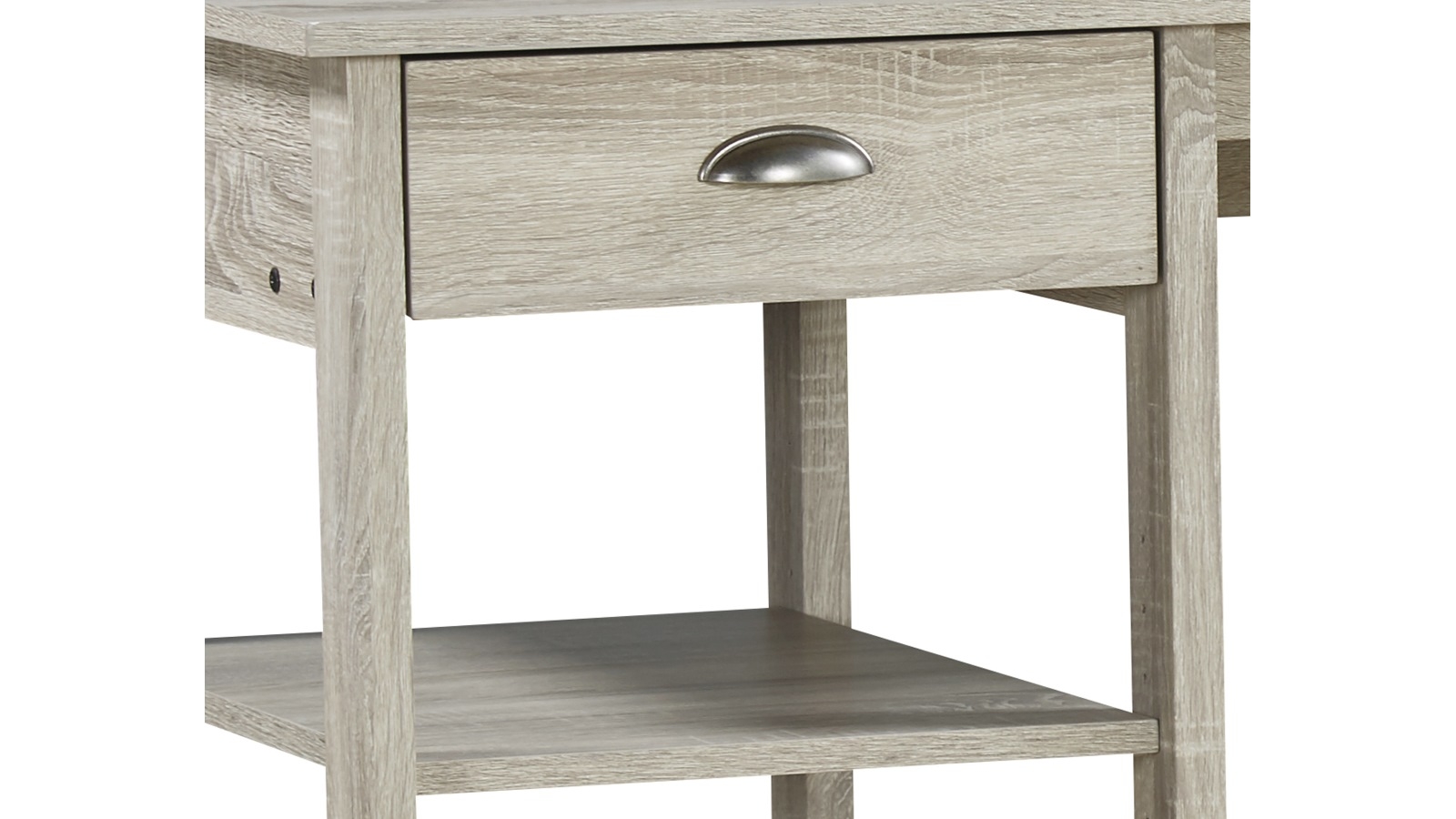 Jace Desk - Washed Gray | Harvey Norman