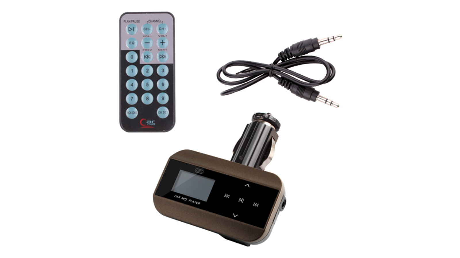 TODO LCD Display USB SD Playback Aux in FM30B Car MP3 FM Transmitter ...