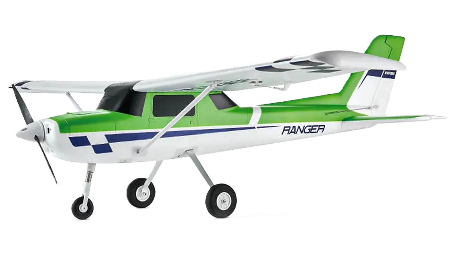 FMS Green 1.2metre RTF EP Reflex V3 RC Plane Ranger Toy - Mode 1 ...