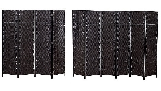 Serrano Room Divider Screen Privacy Rattan Dividers Stand Fold | Harvey ...