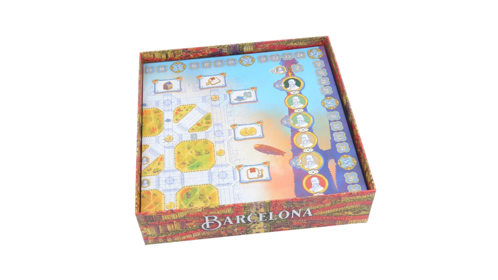 Folded Space Game Colour Insert Barcelona Accessories | Harvey Norman