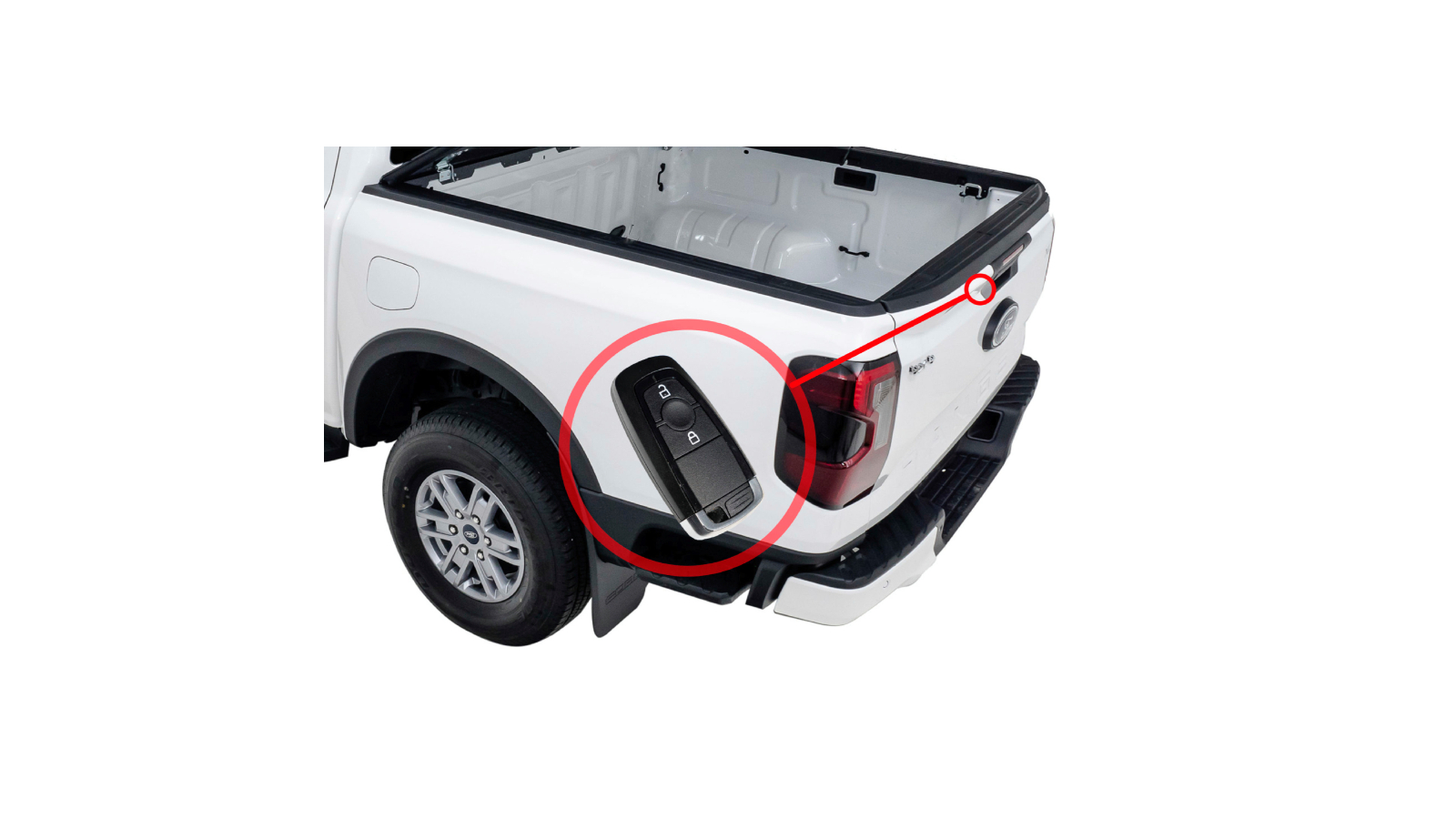 HSP Ford Ranger Next Gen Tailgate Lock | Harvey Norman