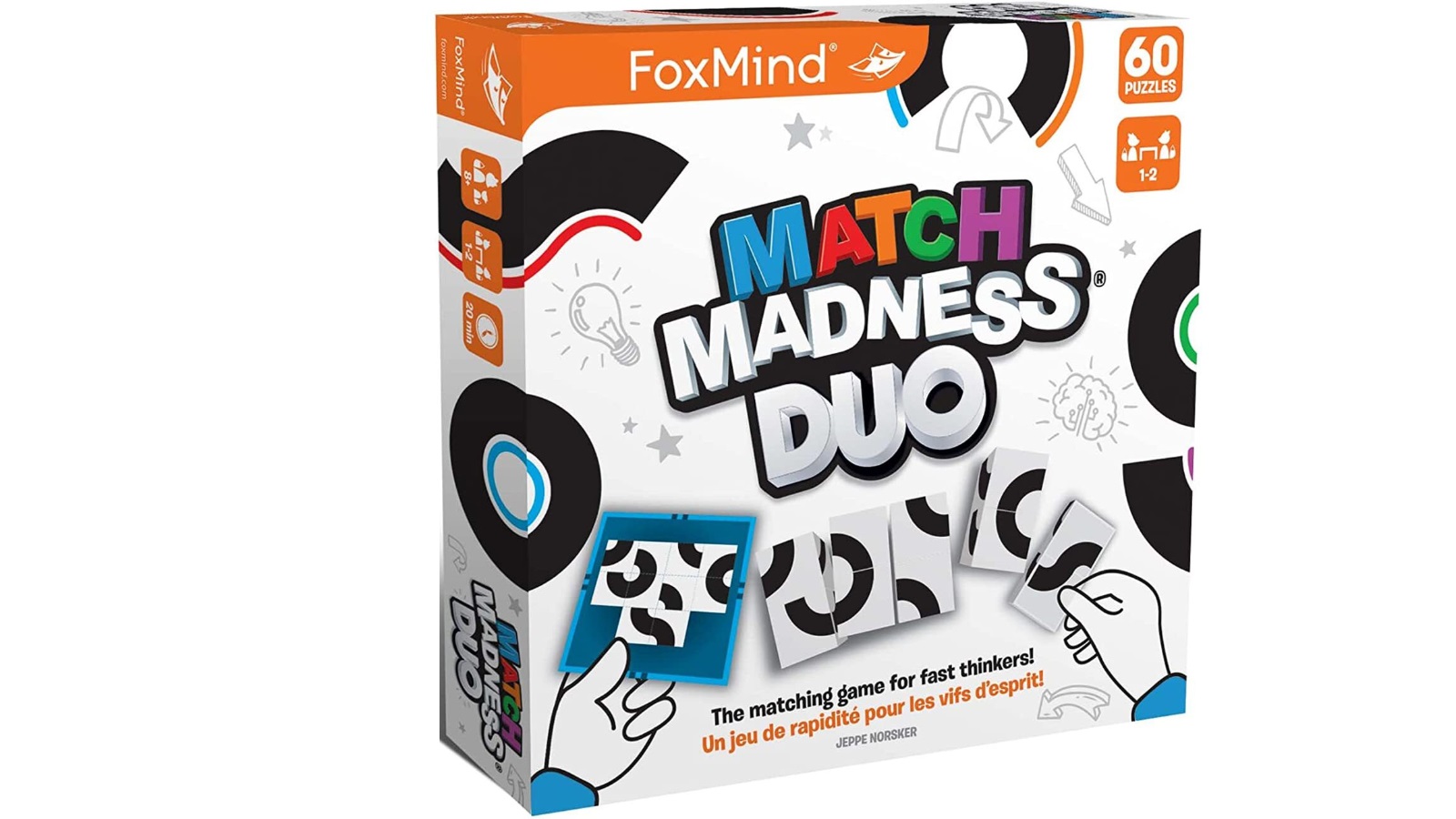 Foxmind Match Madness Duo Board Game | Harvey Norman