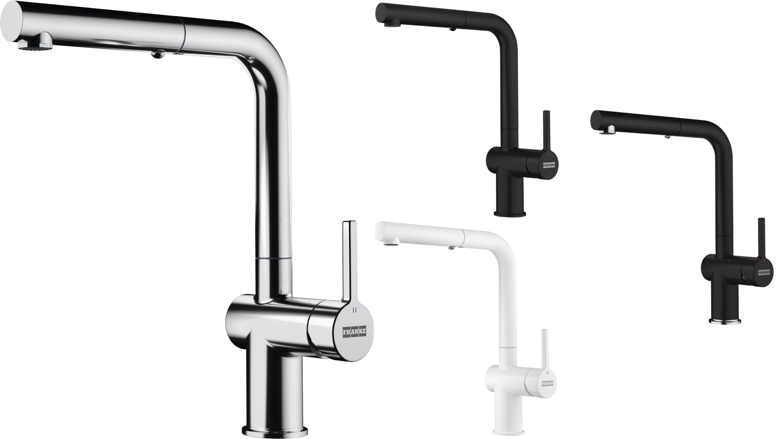 Franke Active L Pull-Out 2 Jets Tap | Harvey Norman