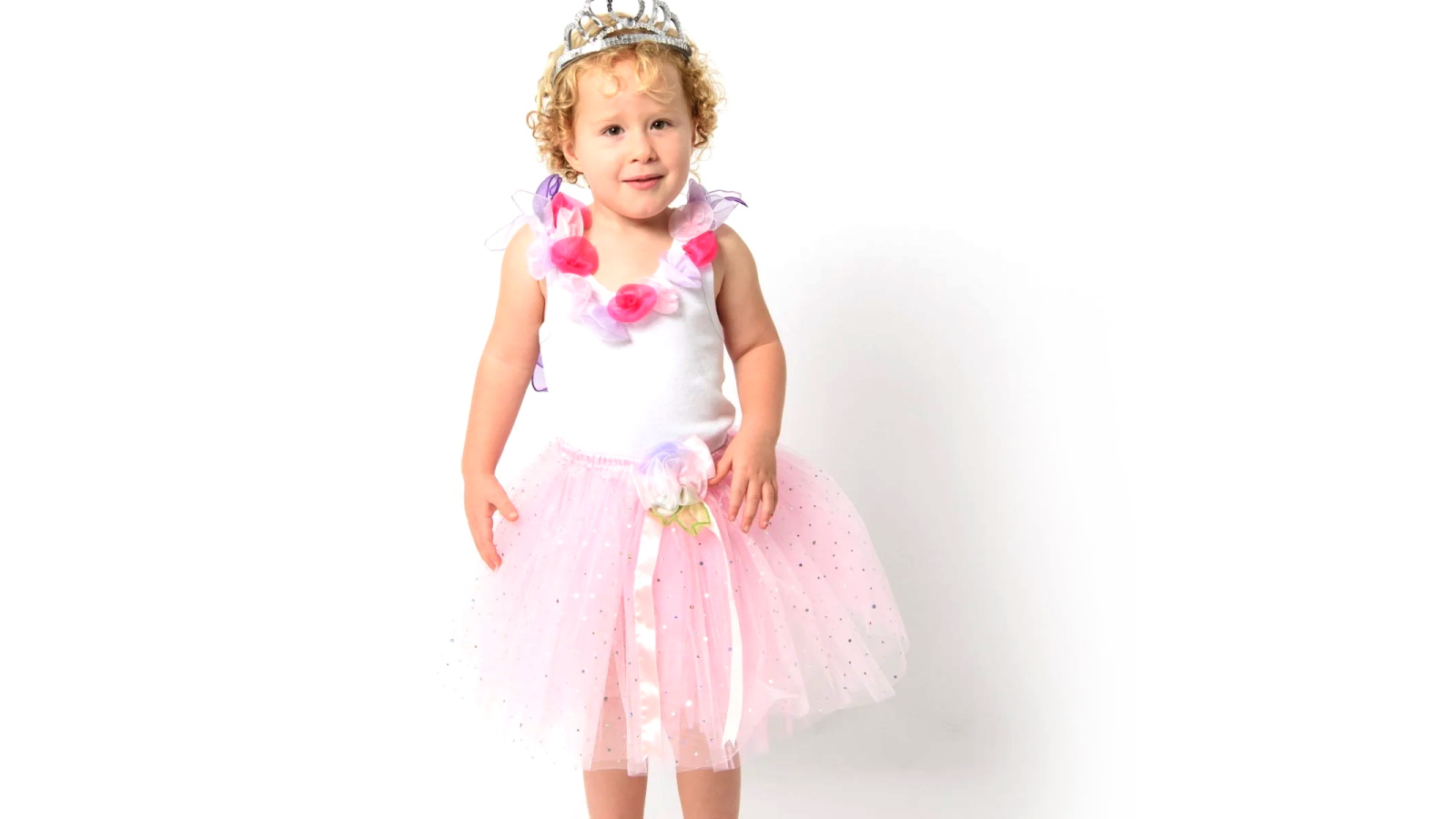 Lets Dress Up One Size Sparkle Skirt - Pink | Harvey Norman