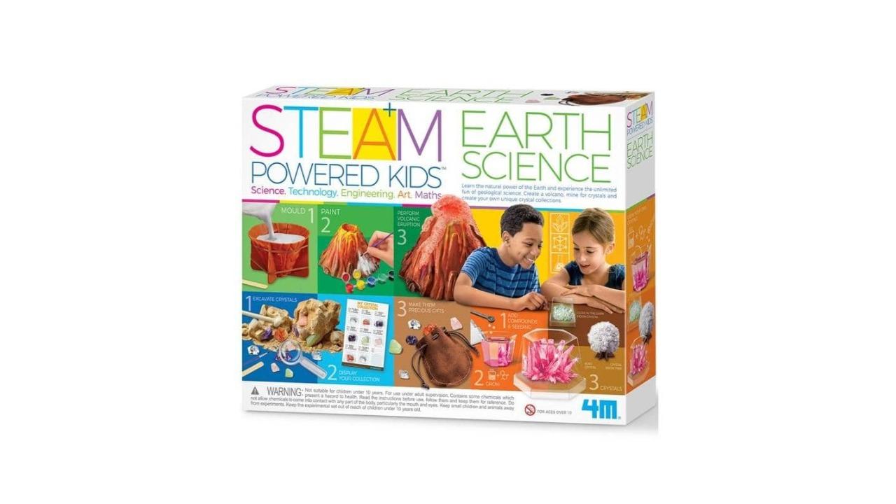 4M Steam Powered Kids - Earth Science | Harvey Norman