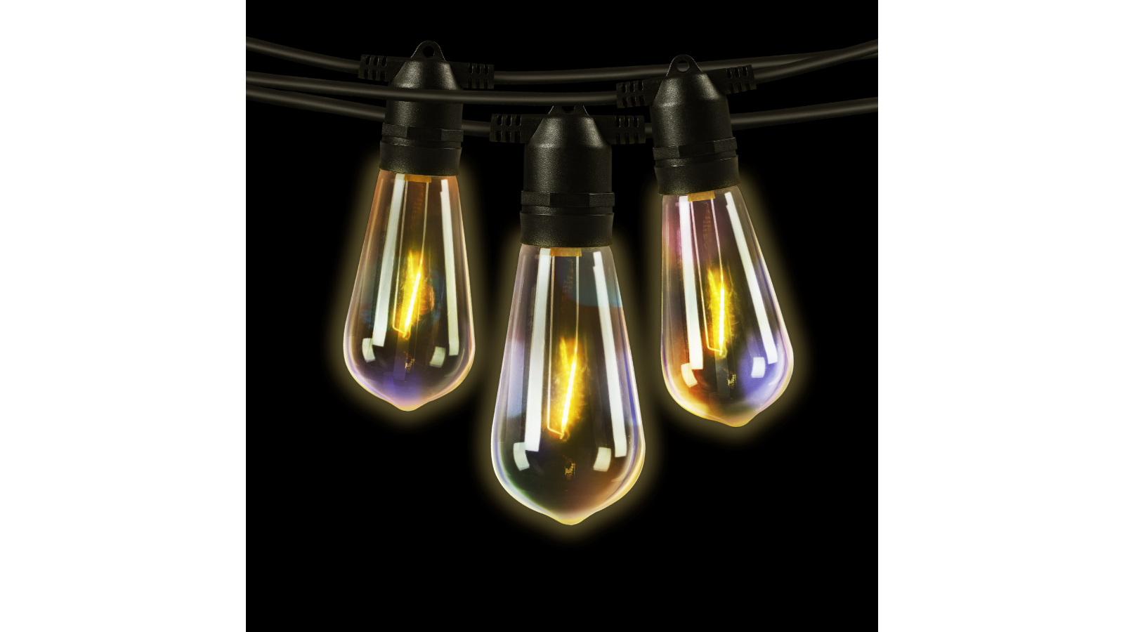 Mazam 14m Festoon ST64 LED Bulb String Light | Harvey Norman