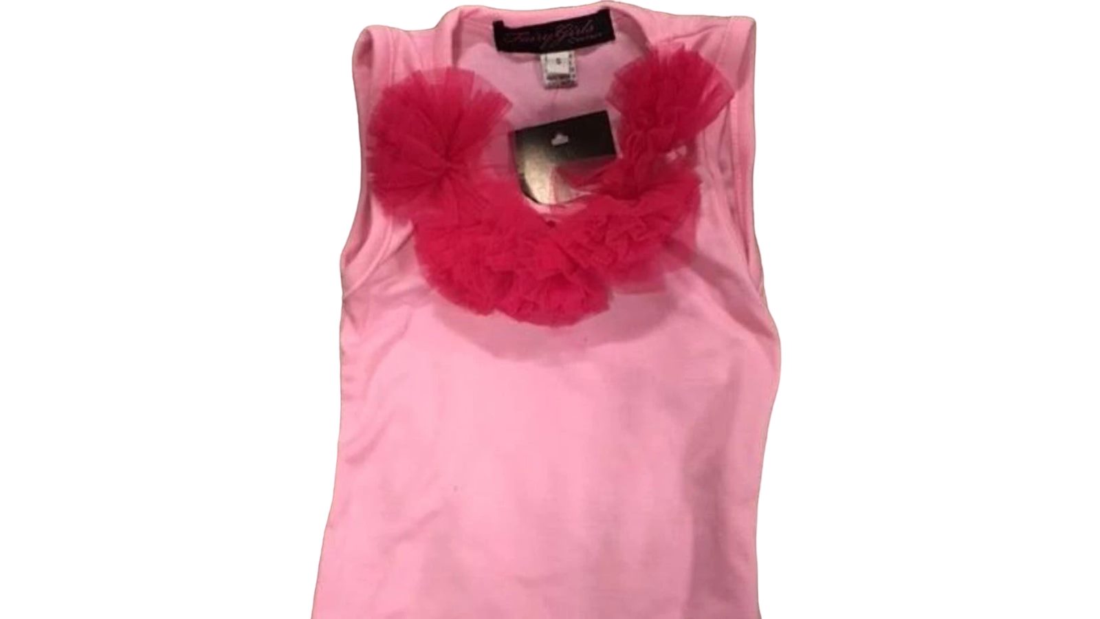 Lets Dress Up Petti Light Pink and Hot Pink Singlet Top - Medium ...