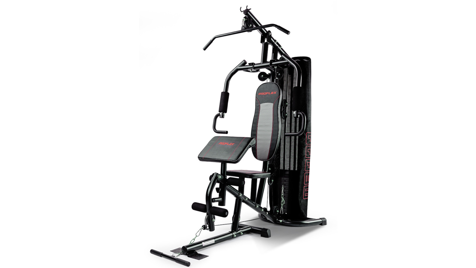 Proflex M8000 Multi-Station Home Gym - Black/Red | Harvey Norman