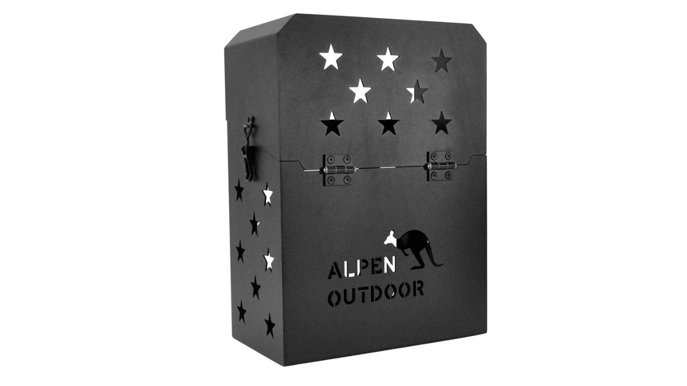 Yarra Supply Alpen Lockable Jerry Can Holder with Lid for 20 Litre Tank ...